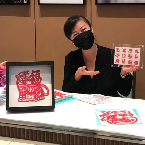 Chinese Paper Cutting for Events Singapore | Pre-Event Activity